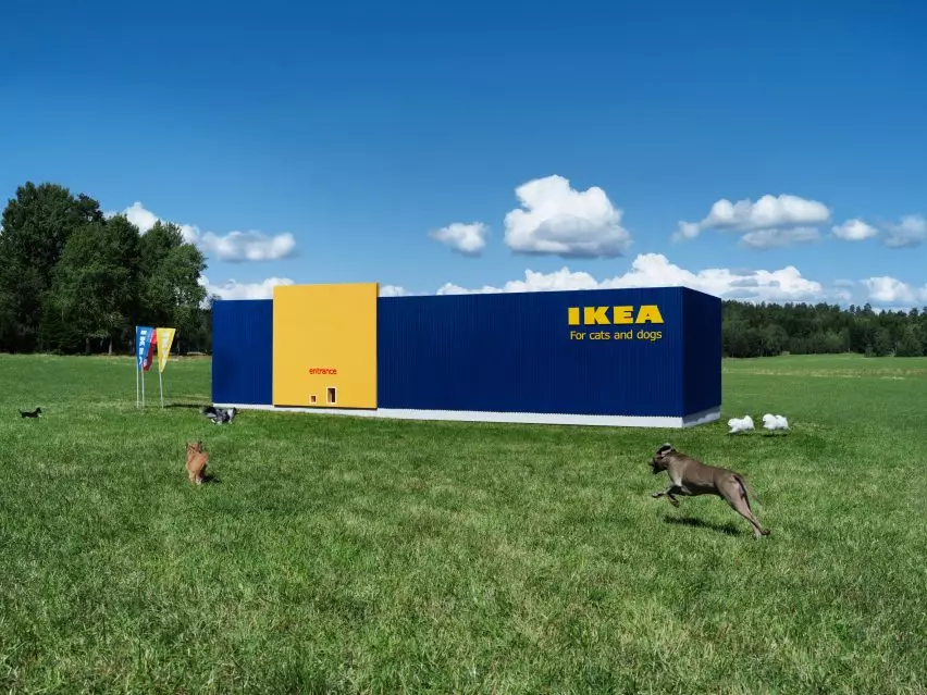 Ikea uy hayvonlari uchun mebel