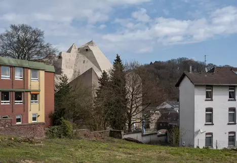 Brutalistické stavby: Pútnický kostol, Neviges od Gottfrieda Böhma