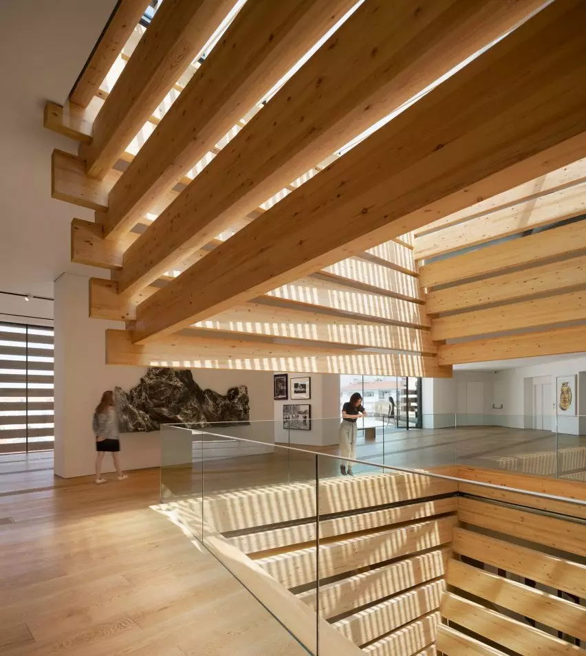 Odunpazari moderne museum i Eskisehir, Tyrkia, av Kengo Kuma