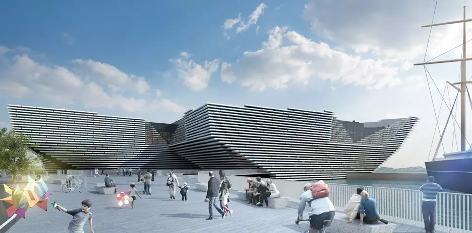 Proyecto V&A Dundee de Kengo Kuma