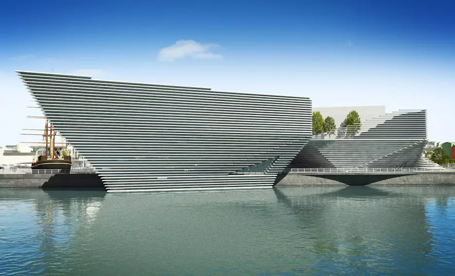 Ang proyekto sa V&A Dundee ni Kengo Kuma