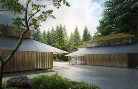 Kengo Kuma va THA Architecture tomonidan Portlend Yapon bog'i