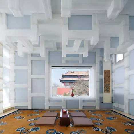 Kengo Kuma tomonidan Pekin choyxonasi