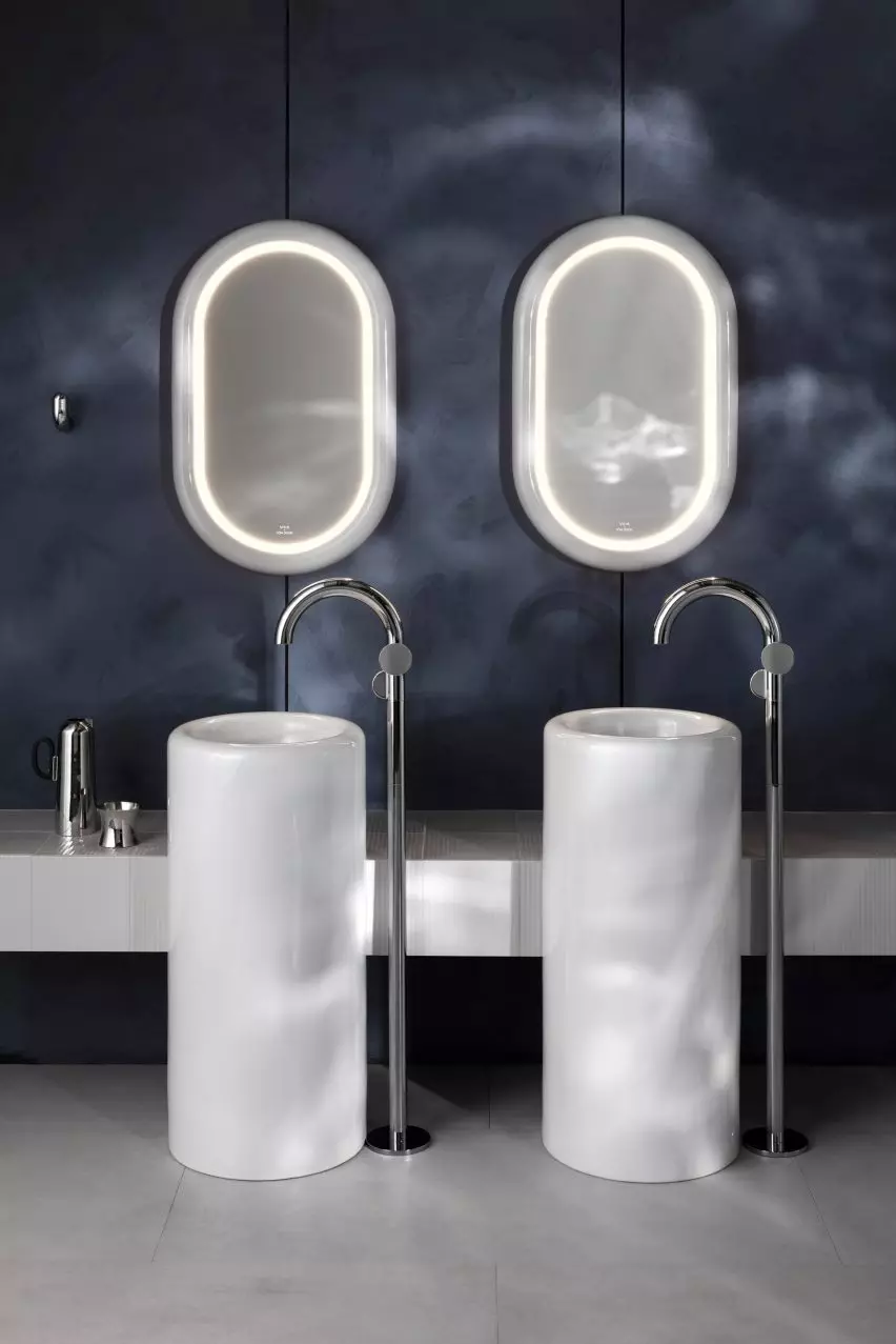 Koleksyon ng Liquid ni Tom Dixon para sa mga banyo ng VitrA