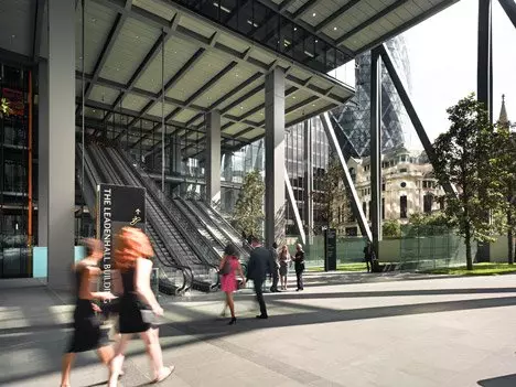 La Leadenhall Konstruaĵo de Rogers Stirk Harbour + Partners