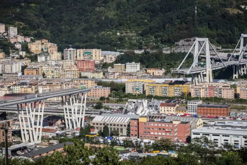 Renzo Piano bevestig hy sal nuwe Genua-brug ontwerp ná ineenstorting 18236_1