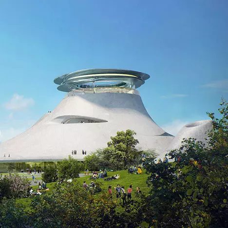 George Lucas Museum of Narrative Art en Chicago por MAD e Studio Gang