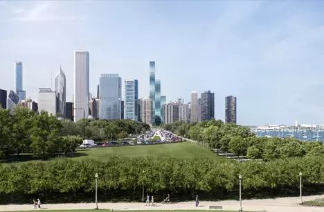 Vista Residences, Chicago oleh Jeanne Gang