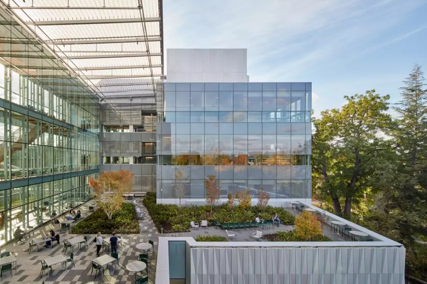 Extérieur de l'université de l'Oregon