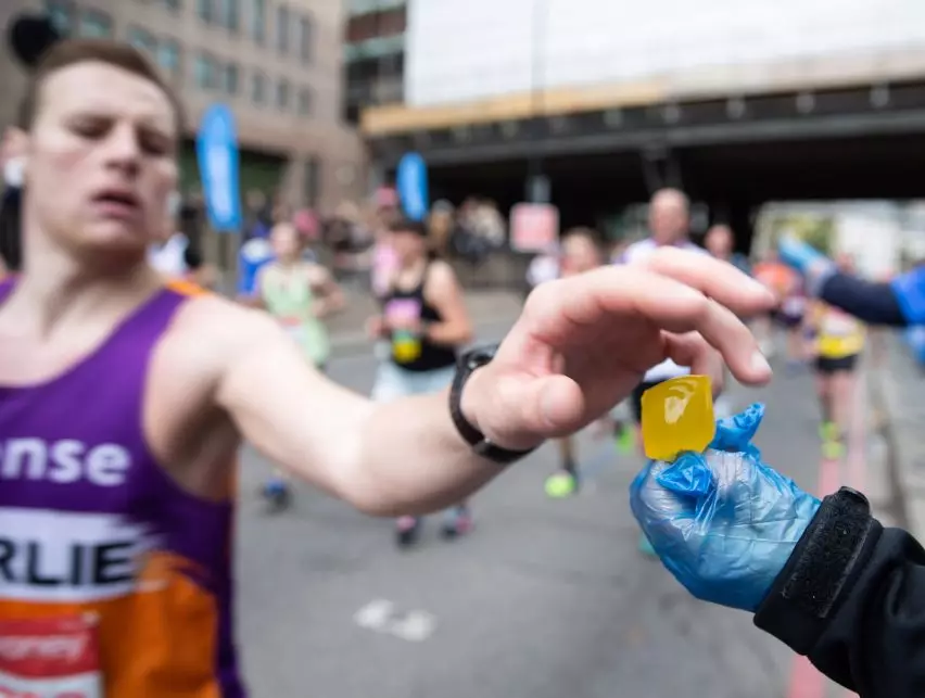 Ooho, Londra Maratonu'nda kapsül içer