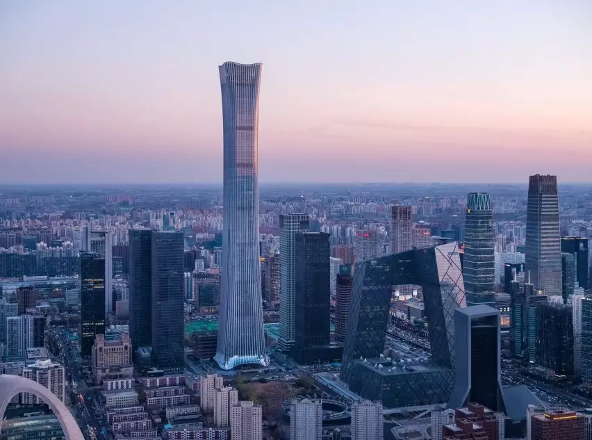 KPF ngrampungake gedung pencakar langit paling dhuwur ing Beijing: Menara CITIC