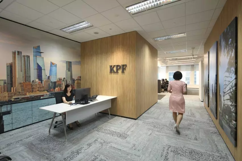 Kohn Pedersen Fox KPF နှင့် Architects 61 မှ Robinson Tower