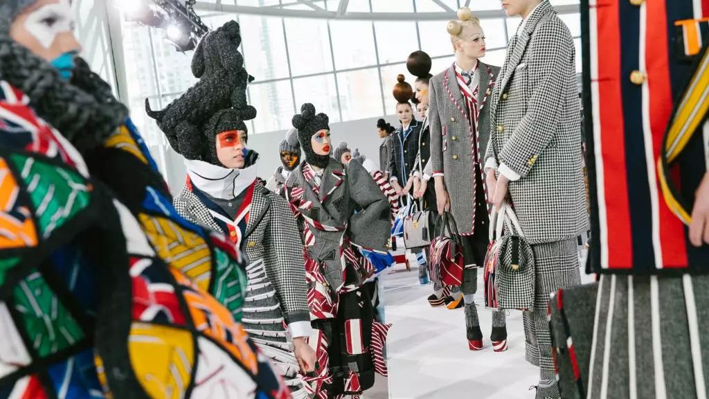 Thom Browne тримає «Teddy talk» для колекції, натхненної іграшками