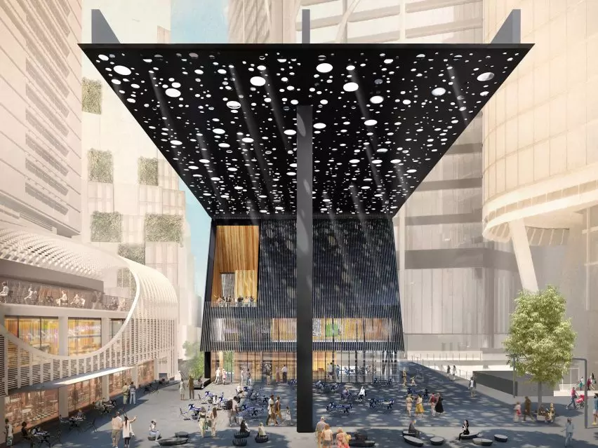 Adjaye Associates va Daniel Boyd tomonidan Sidney Plaza