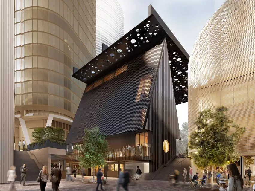 Adjaye Associates va Daniel Boyd tomonidan Sidney Plaza