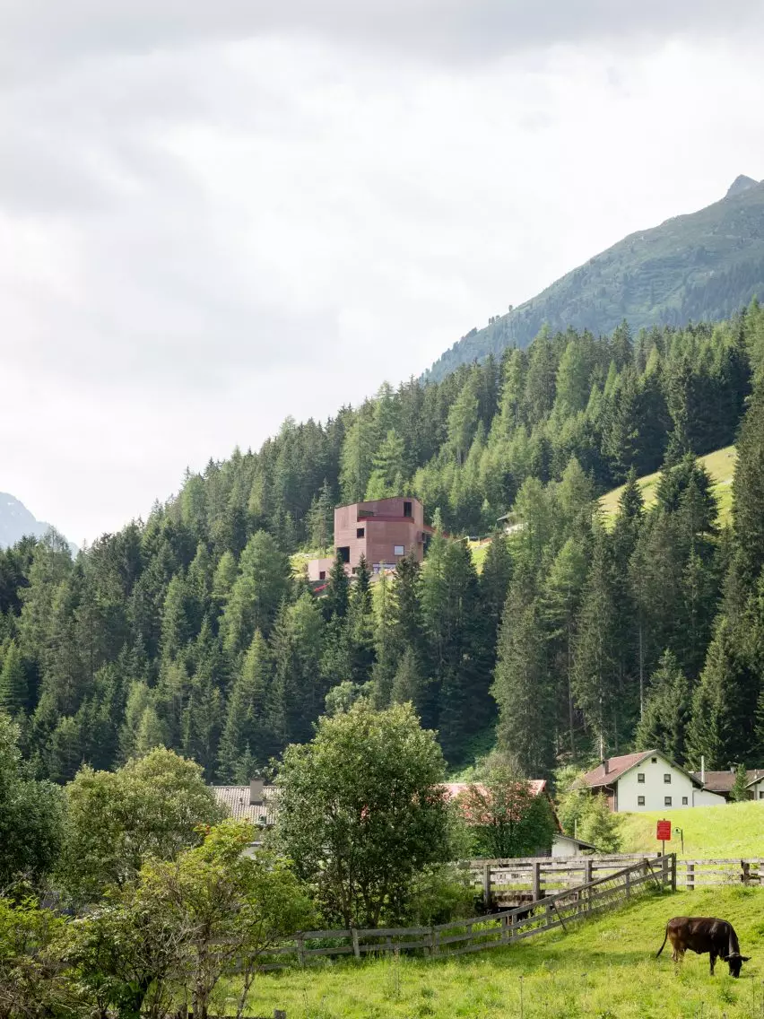 Dîtina dûr a Ibex Museum St Leonhard ji hêla Daniela Kröss û Rainer Köberl ve