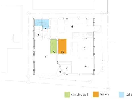 3 Way House av Naf Architect & Design