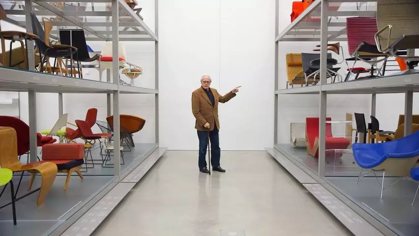 Onye na-eme ihe nkiri ewepụtala akwụkwọ akụkọ mbụ gbasara onye nrụpụta ụlọ ọrụ ama ama Dieter Rams