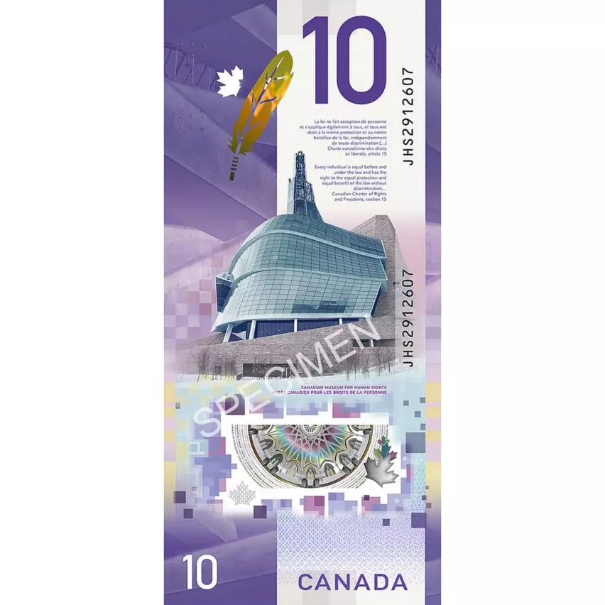 Le Musée canadien pour les droits de la personne figurera sur le billet de banque du pays 20605_1