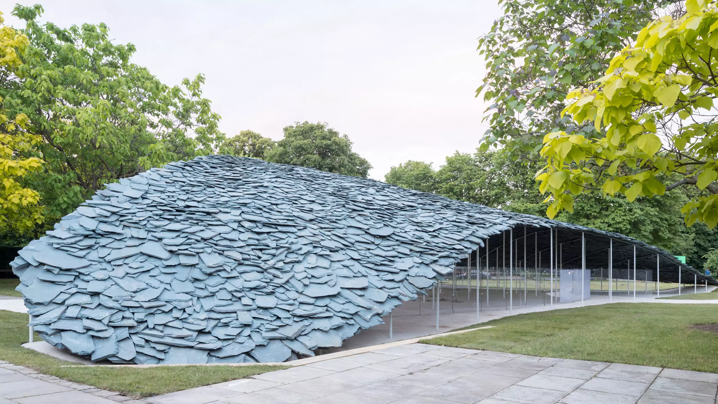 Junya Ishigami anopedza Serpentine Pavilion 2019 achishandisa slate