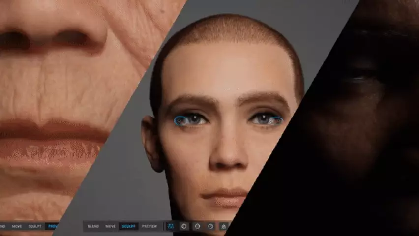 Demo di MetaHuman Creator di Epic Games e Unreal Engine