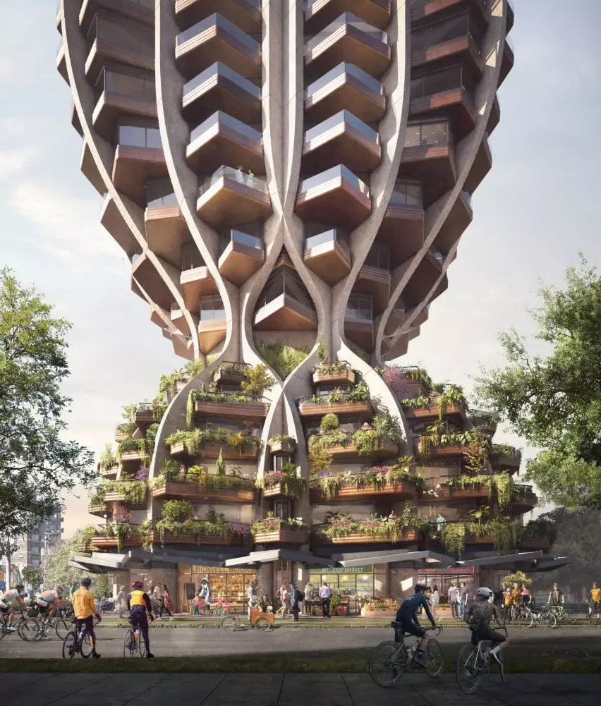 I-Heatherwick Studio yembula okubonwayo kwemibhoshongo ephakeme yaseVancouver 20887_2