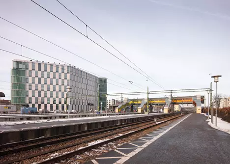 Skyttelbron Lundban a Metro Arkitekter által