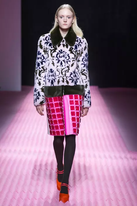 മേരി Katrantzou AW15 ലണ്ടൻ ഫാഷൻ വീക്ക്