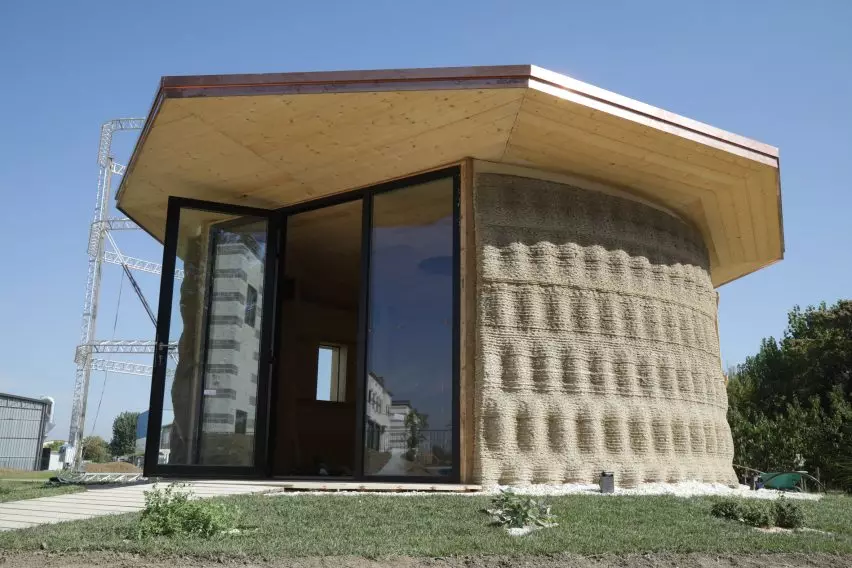 Gaia — это дом, напечатанный на 3D-принтере WASP из биоразлагаемых материалов.