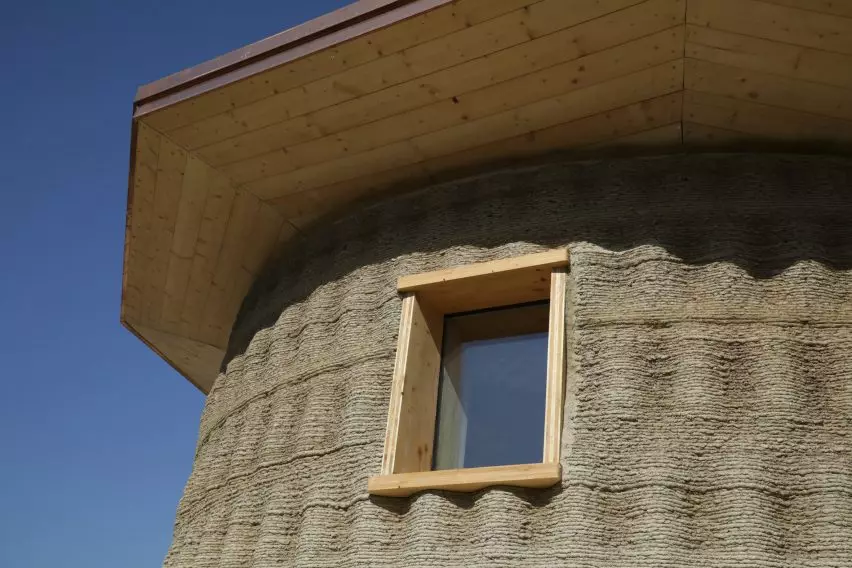Gaia, WASP tarafından biyolojik olarak parçalanabilen malzemelerden yapılmış 3D baskılı bir evdir.