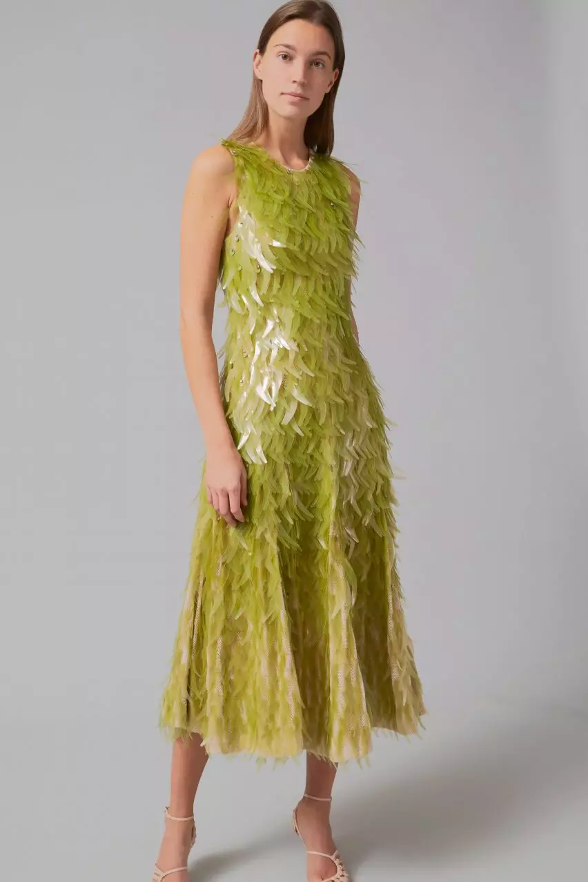 Bioplastiese sequin-rok deur Phillip Lim en Charlotte McCurdy