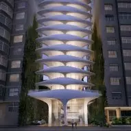 Ang mga plano alang sa trio sa Brisbane nga mga skyscraper ni Zaha Hadid Architects nahulog 22151_2