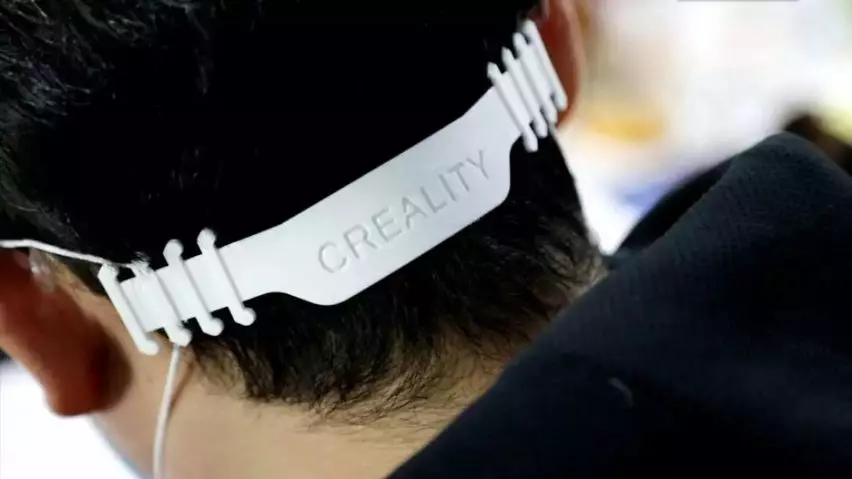 Creality tərəfindən 3D çaplı üz maskası tokası