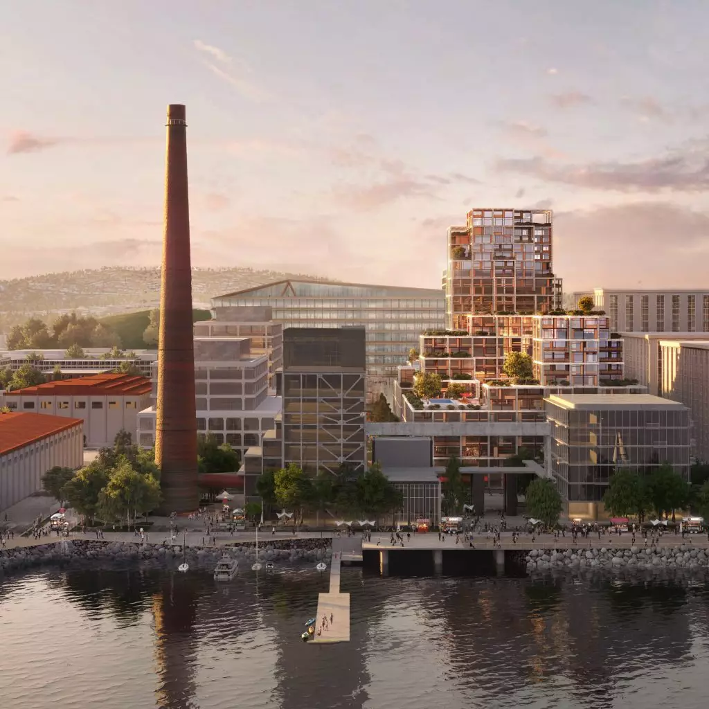 Foster + Partners plāno Dogpatch spēkstaciju Sanfrancisko