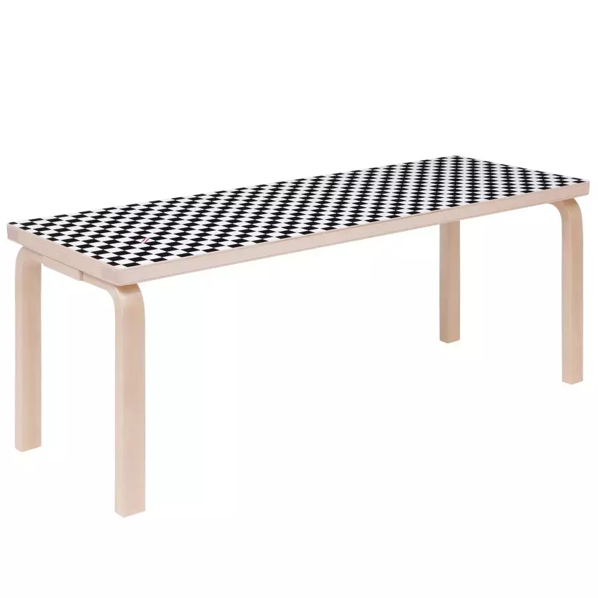 Inilabas ng Supreme ang checkerboard na edisyon ng iconic na Aalto Stool 60 ni Artek 22327_1