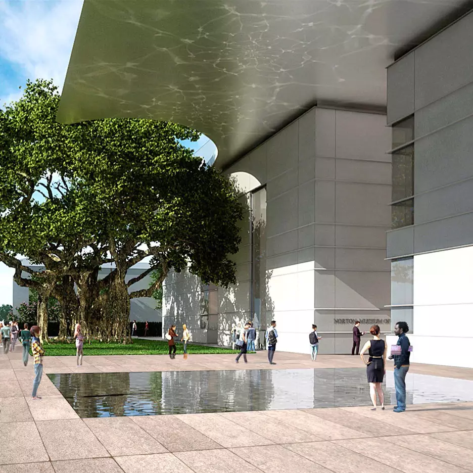 Norton Museum Expansion av Foster og Partners