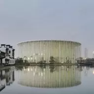 Wuxi Taihu Show Teater ku Steven Chilton Arsitek di Wuxi, Cina