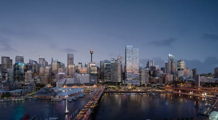 Cockle Bay Park nataon'i Henning Larsen ho an'i Sydney, Aostralia