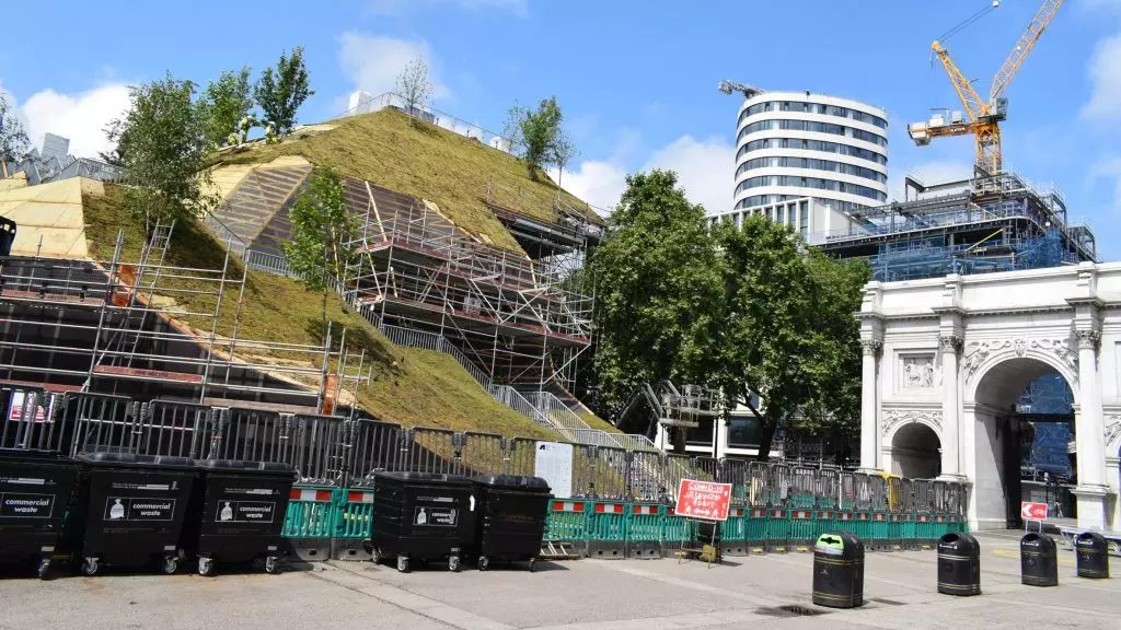 MVRDV ya Marble Arch Mound ibona izamuka i Londres