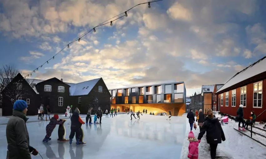 Vidin'ny fanitarana Hotel Tórshavn nataon'i Henning Larsen