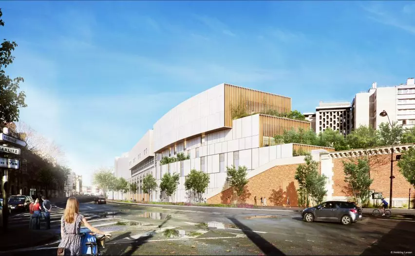 Henning Larsen por etendi Opera Bastille en Parizo