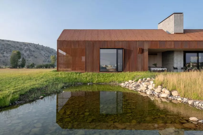 Dogtrot Residence v Jackson Hole, Wyoming od Carney Logan Burke