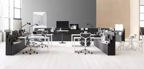 Herman Miller tomonidan Metaform Portfolio ofis mebellari