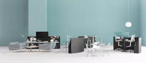 Herman Miller tomonidan Metaform Portfolio ofis mebellari