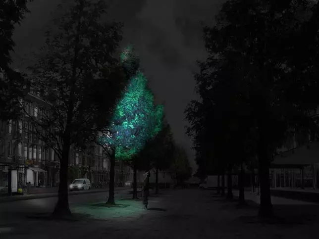 Swop lampioni con alberi luminosi - Daan Roosegaarde a SXSW