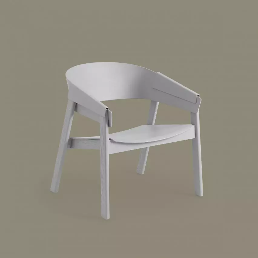 Cover Lounge Chair di Thomas Bentzen per Muuto canalizza il design Scandi 24132_2