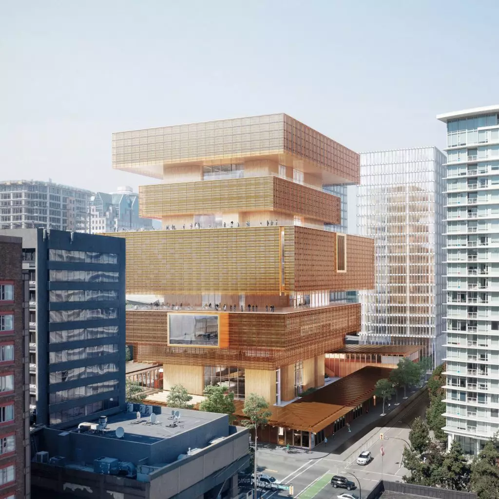 Gipadayag ni Herzog & de Meuron ang ikaduhang disenyo sa Vancouver Art Gallery