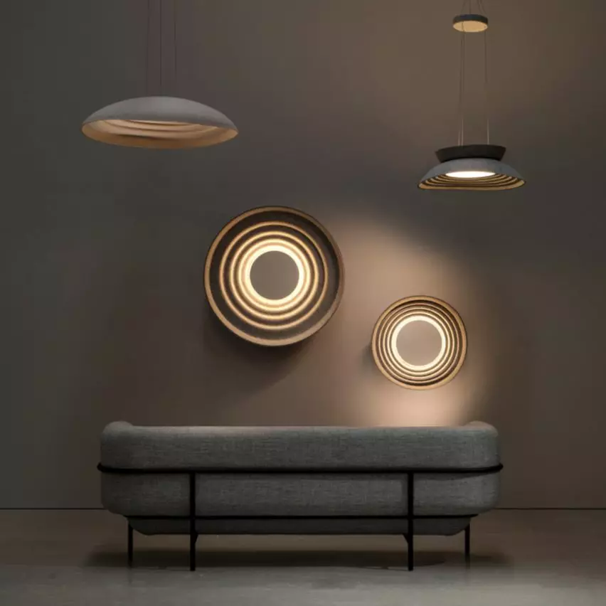 Sparkle Acoustic Lighting Collection von Ali Berkman für Feltouch