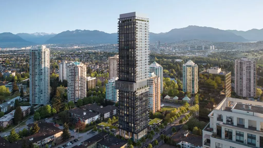 Gidisenyo ni Gensler ang istilo sa Jenga nga residential high-rise para sa British Colombia