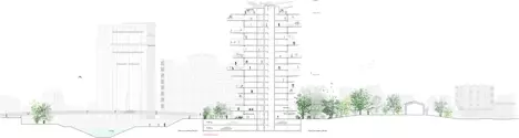 Sou Fujimoto thiết kế tòa tháp lấy cảm hứng từ thiên nhiên cho Montpellier 24734_20